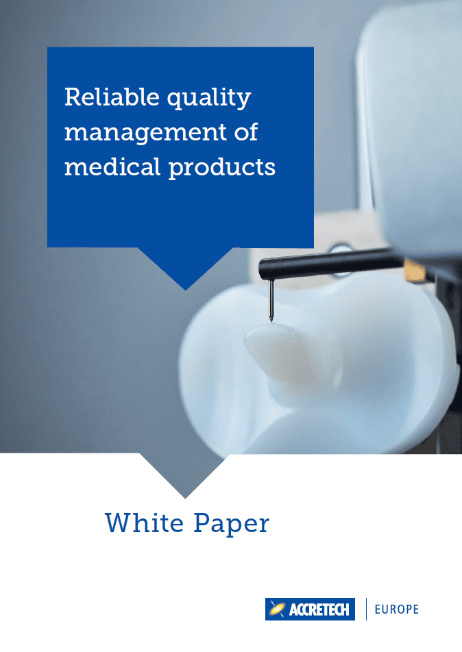 Reliable quality management for medical products
